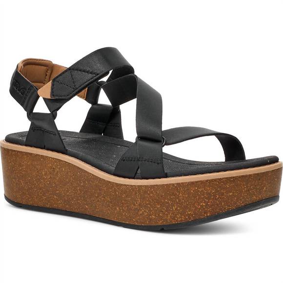 Teva | Shoes | New Teva Womens Madera Wedge Sandals In Black | Poshmark